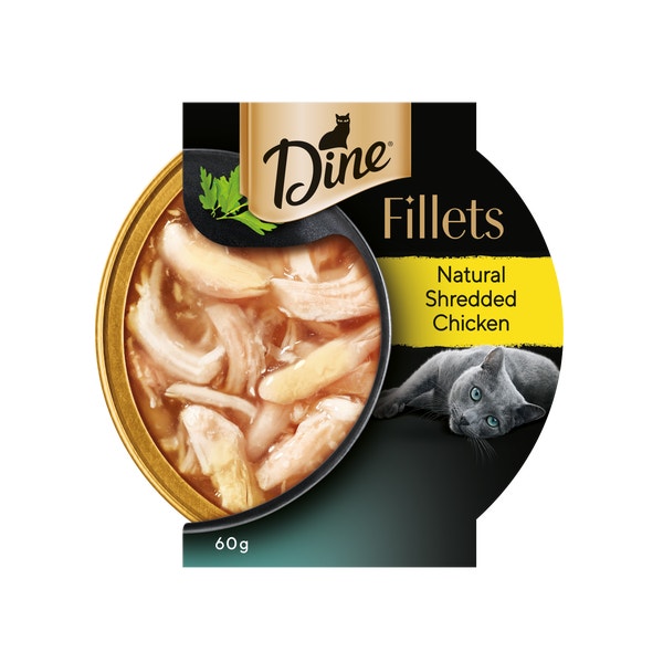 DINE® Fillets Natural Shredded Chicken